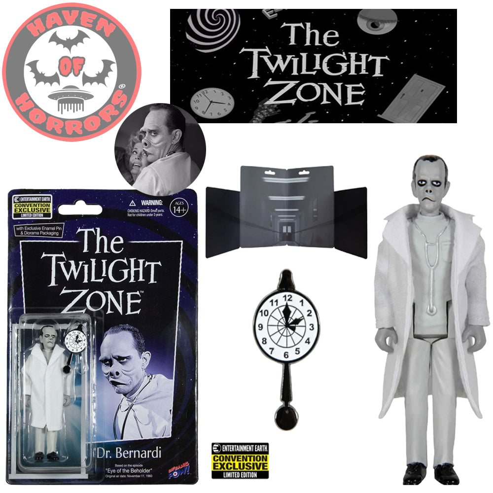 The Twilight Zone Eye of the Beholder Doctor with Diorama 3 3/4-Inch F ...