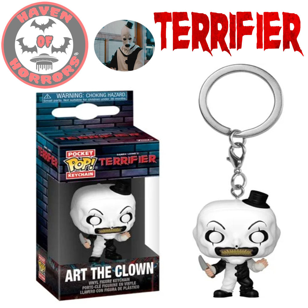Terrifier Art the Clown Funko Pocket Pop! Key Chain – Haven of Horrors